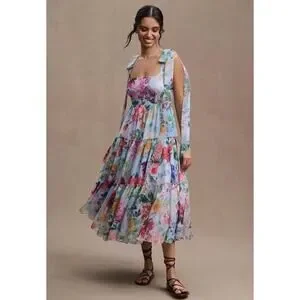 Anthropologie | Dresses | Anthropologie Bhldn Geisha Isabella Floral ...